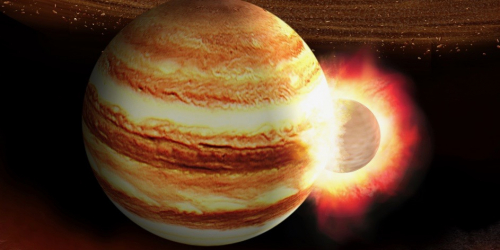 Giant impact disrupted Jupiter’s core — NCCR PlanetS